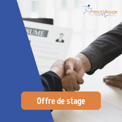 Offre de stage Master 2 APA - Prescri'Bouge